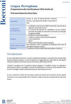 Lingua Portoghese Preparazione alla Certificazione CIPLE livello A2